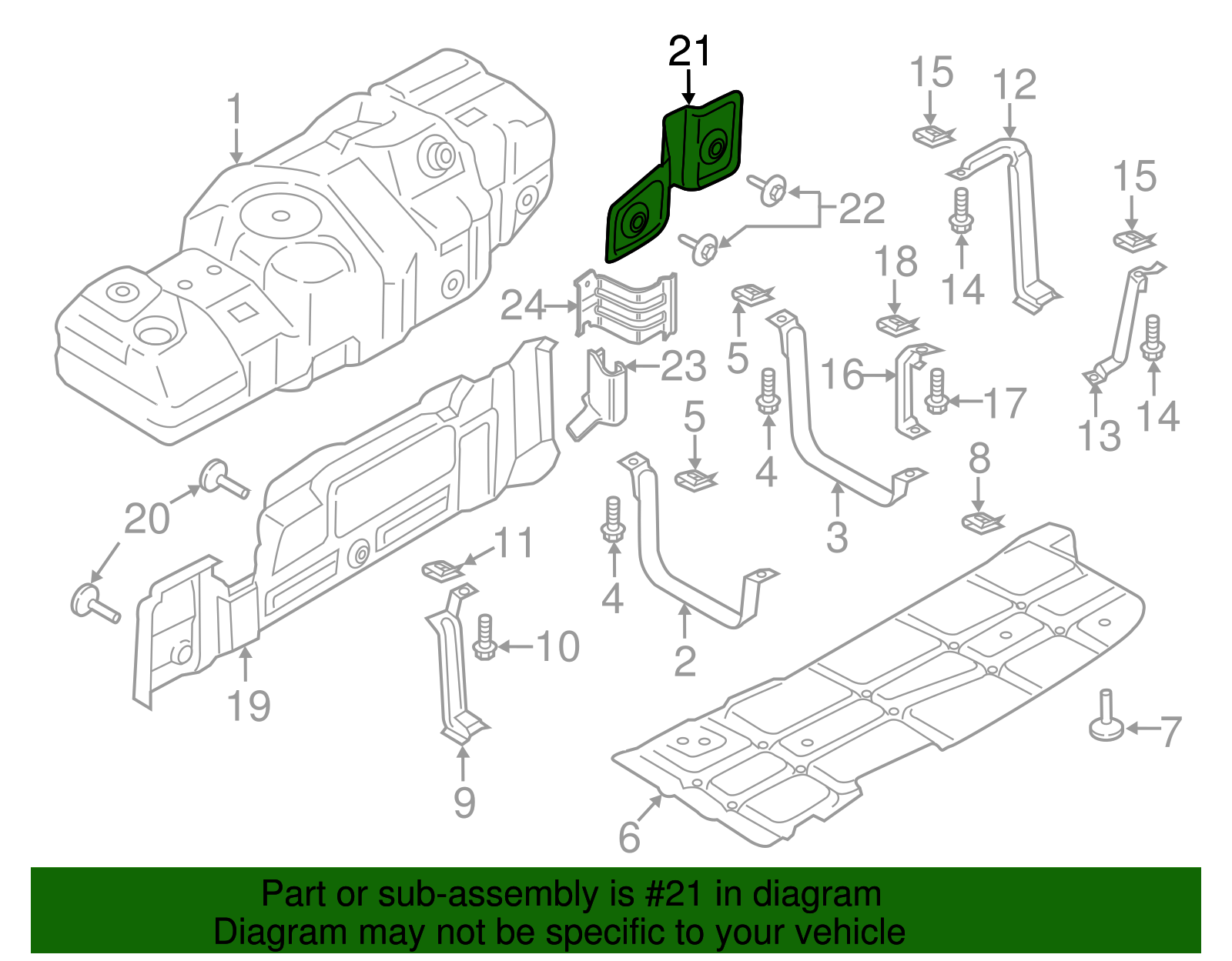 HC3Z-9A032-J - Front Shield 2017-2019 Ford | Group 1 Auto Parts