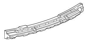 2021-2023 Chevrolet Trailblazer Rear Bumper Cover Energy Absorber ...