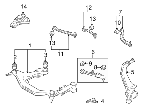 4D0-407-181-H - Bushing 1992-2005 Audi | Audi OEM Parts