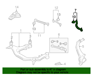 8E0-407-693-AG - Rear Lower Control Arm 1996-2006 Audi | Audi OEM Parts