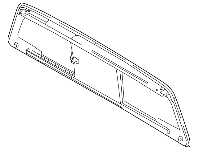 79700-EZ20A - Back Glass - 2016-2024 Nissan | Nissan OEM Parts Direct