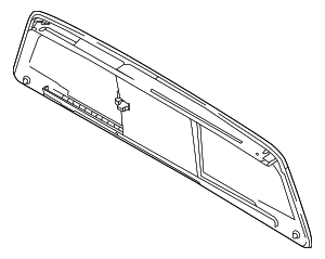 79700-EZ20A - Back Glass - 2016-2024 Nissan | Nissan OEM Parts Direct