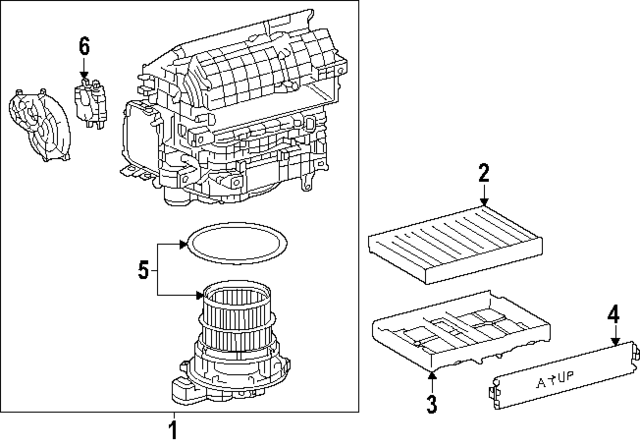 2022-2024 Toyota Cabin Air Filter 87139-0C010 | Toyota Parts Center