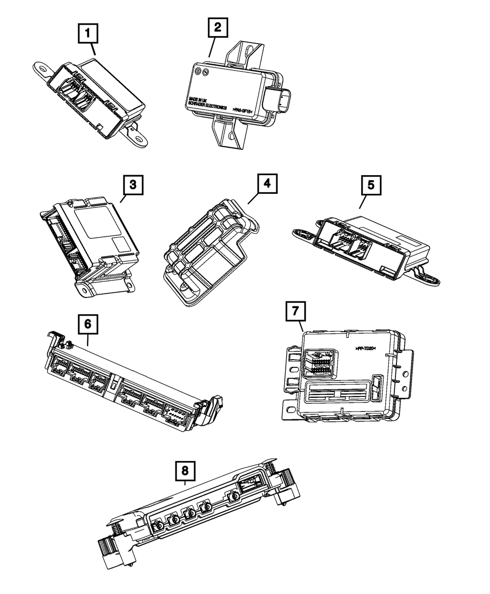 2024 Ram ProMaster EV Gateway Module 68612845AB | Prestige CDJR Parts