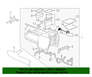13582994 - OEM GM Courtesy Lamp | GMPartsCenter.net | GM Parts Center