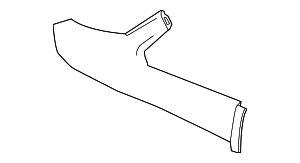22817348 - Cocoa Passenger Side Front Floor Console Extension Panel ...