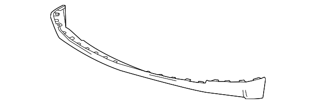 GM Parts | (84865576) - Black Front Bumper Lower Fascia | GM Parts Store