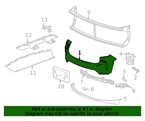 2021-2024 Chevrolet Primed Front Bumper Upper Fascia 87813936 | OEM ...