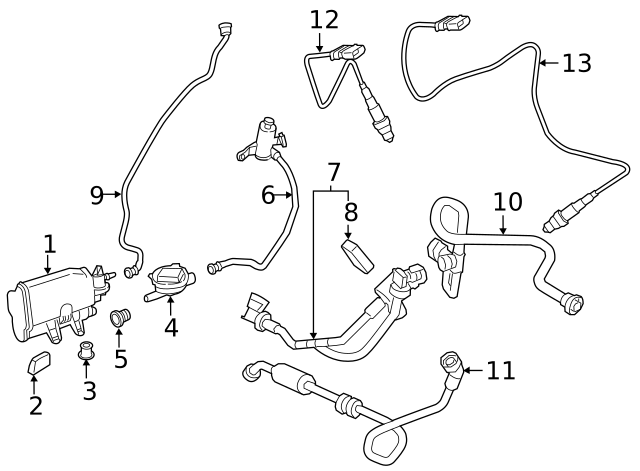 11-78-7-848-482 - Regulating lambda probe 2015-2021 BMW | AutoNation Parts