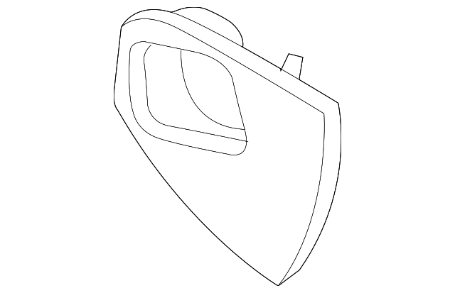 8E0-898-040-4D9 - Side Seal 2003-2006 Audi | Audi OEM Parts