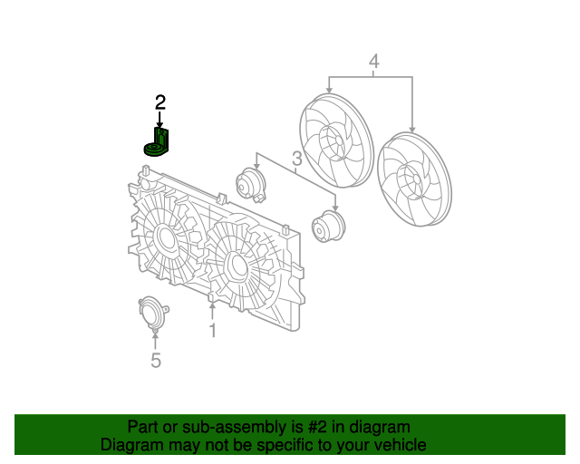 Radiator Upper Mount - GM (10324032) | TascaParts.com