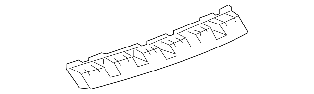 2014-2015 Chevrolet Camaro Rear Bumper Fascia Center Bracket 22833655 ...