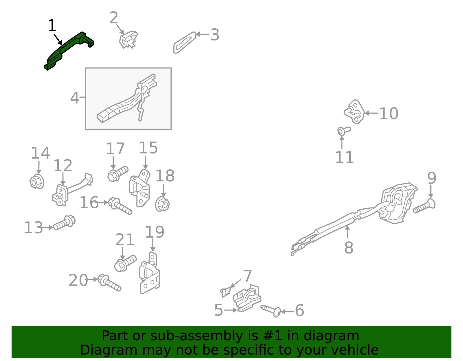 2022-2024 Mazda 3 Handle, Outside DJJJ-72-410B-51 | Retail Performance ...