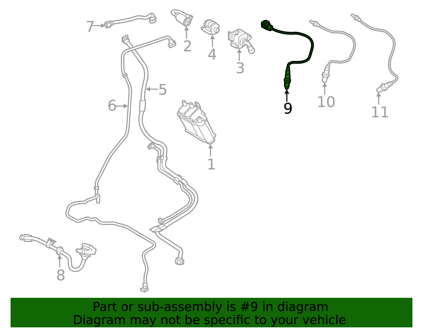32253663 - Oxygen Sensor - 2016-2020 Volvo | Volvo OEM Parts Direct