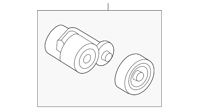2006-2016 Kia Serpentine Tensioner 25281-25000 | TascaParts.com