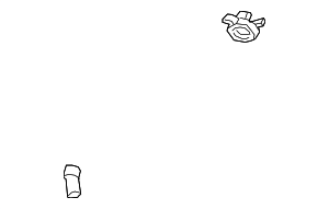 2003-2021 Honda Clip, Hood Open Wire (Black) 91504-SDA-003 | Hendrick ...