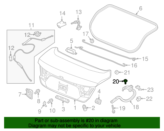 93405-06016-08 - Fender Bolt 1997-2024 Honda | Honda Parts Online