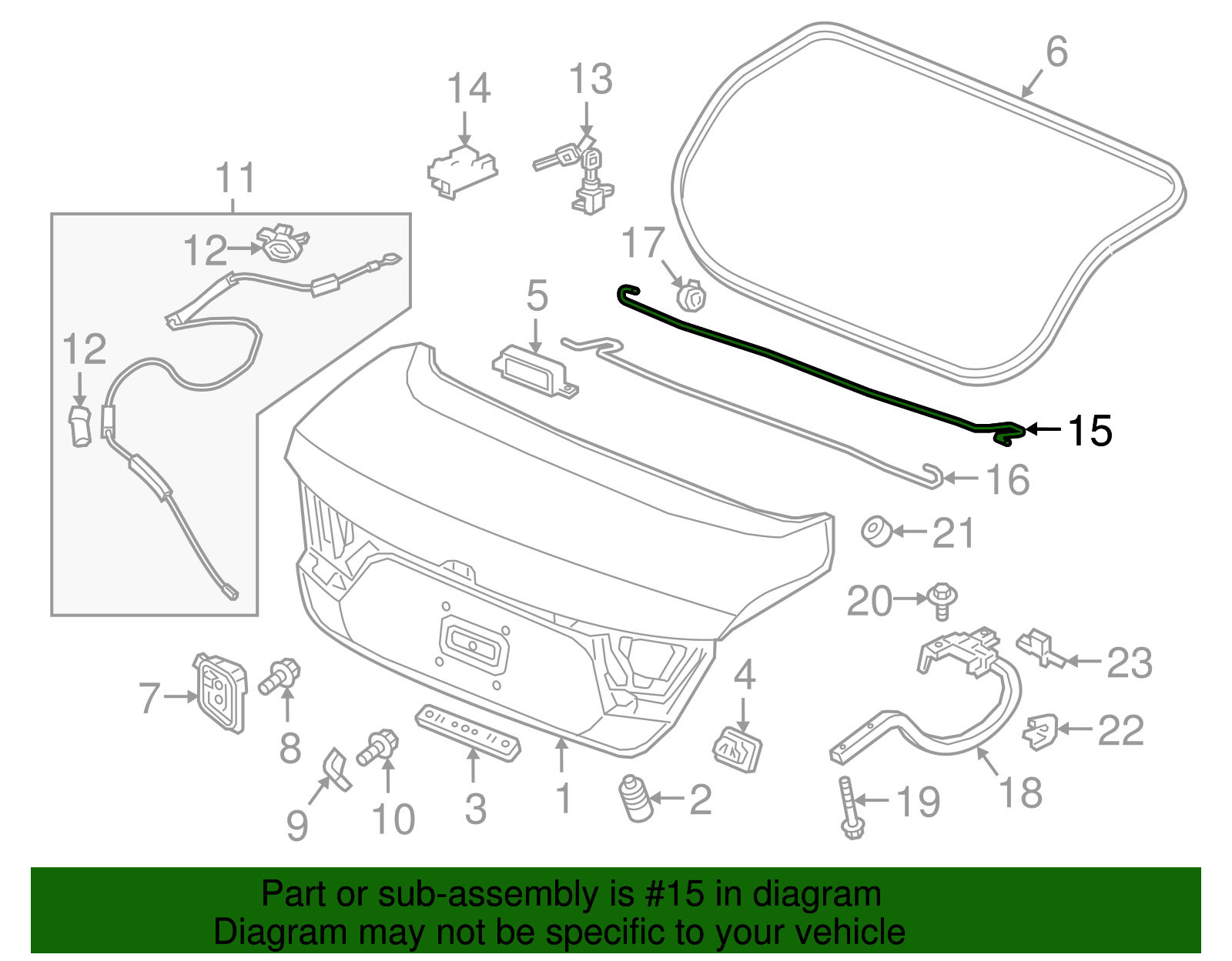 74871-TVA-A00 - Torsion Spring 2018-2022 Honda Accord | Honda Parts Online