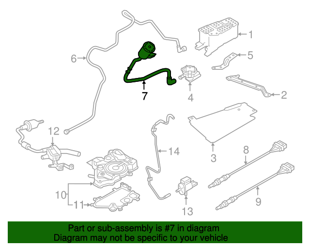 8W0-201-997-B - Filter Assembly 2017-2024 Audi | Audi OEM Parts