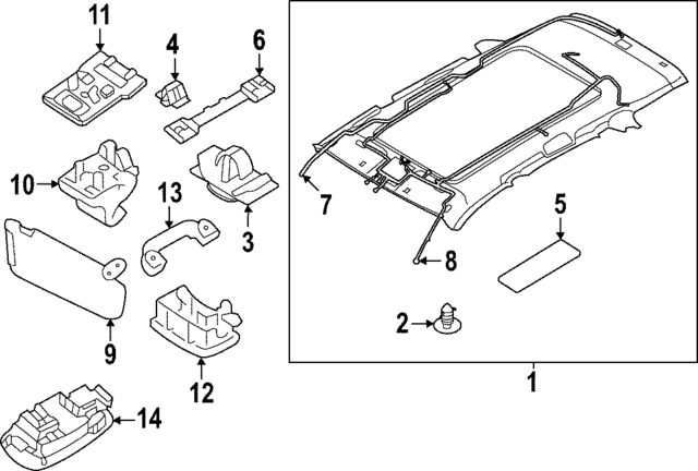 2022-2024 Kia Headliner Plug 85746-3L000WK | TascaParts.com