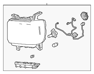 2014-2017 GMC Driver Side Headlamp 84144049 GM | GMPartsDirect.com