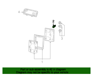 1988-2015 Ford Bulb F5DZ-13466-C | Blue Springs Ford Parts