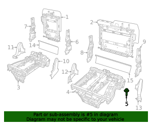 2001-2023 Chrysler Screw 6506027aa | TascaParts.com
