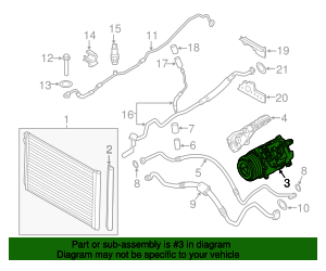 64529205096 - 2008-2015 BMW Compressor (64-52-9-205-096) | BMW of South ...