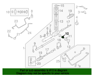 2012-2014 Subaru Adjust Spring 34130AJ011 | OEM Parts Online