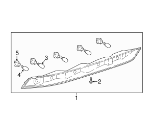 2018-2020 Audi Tail Lamp Assembly 80A-945-069-A | OEM Parts Online
