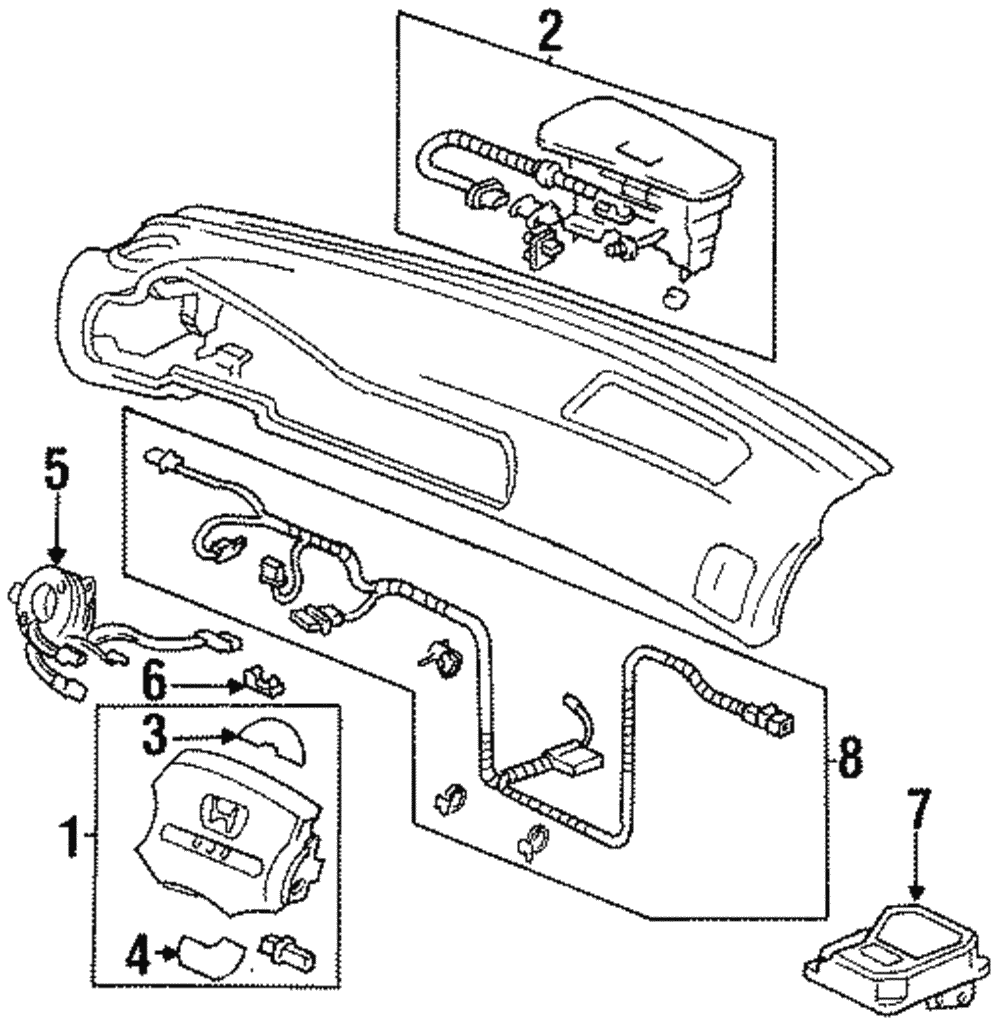 06772-SV4-308 - 1995 Honda Accord - Control Module | Genuine Honda Parts
