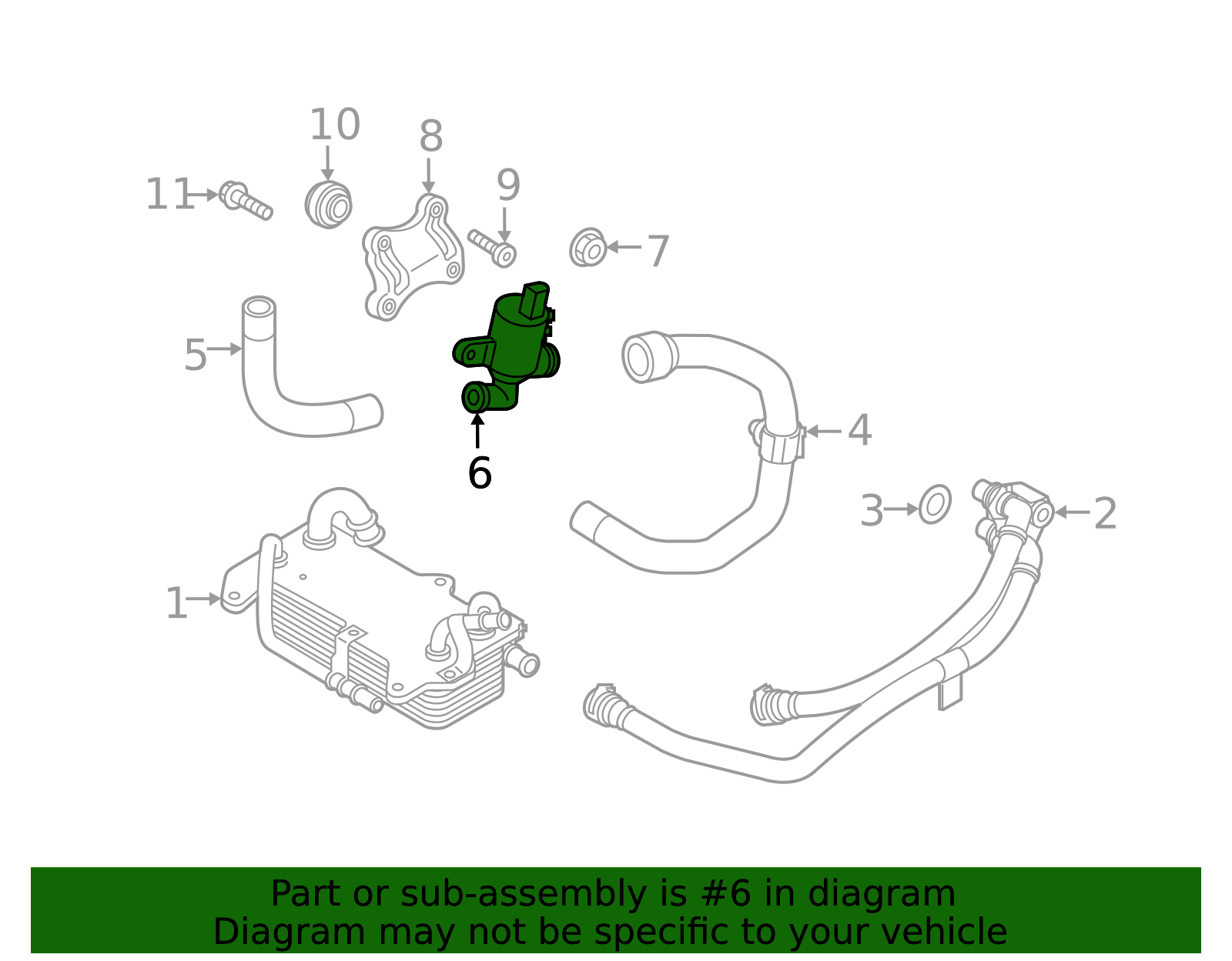 2018-2024 Audi Solenoid Valve 4H0-121-671-G | TascaParts.com
