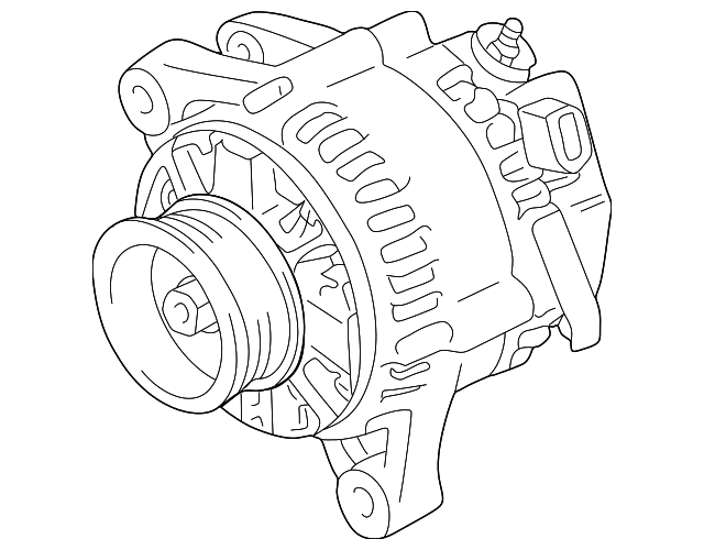 2004-2008 Toyota Alternator 27060-0A120-84 | OEM Parts Online