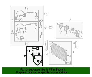 97762-3R000 - A/C Refrigerant Hose 2011-2015 Kia Optima | Kia.Parts Store