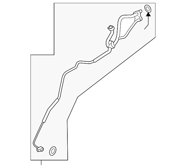 2017-2020 Ford Liquid Line HC3Z-19A834-B | Varsity Ford
