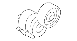 2011-2015 Hyundai Sonata Serpentine Tensioner 25281-2G663 | OEM Parts ...