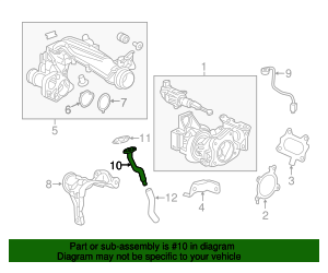 15540-59B-000 - Oil Outlet Tube 2016-2022 Honda | Honda Parts Online