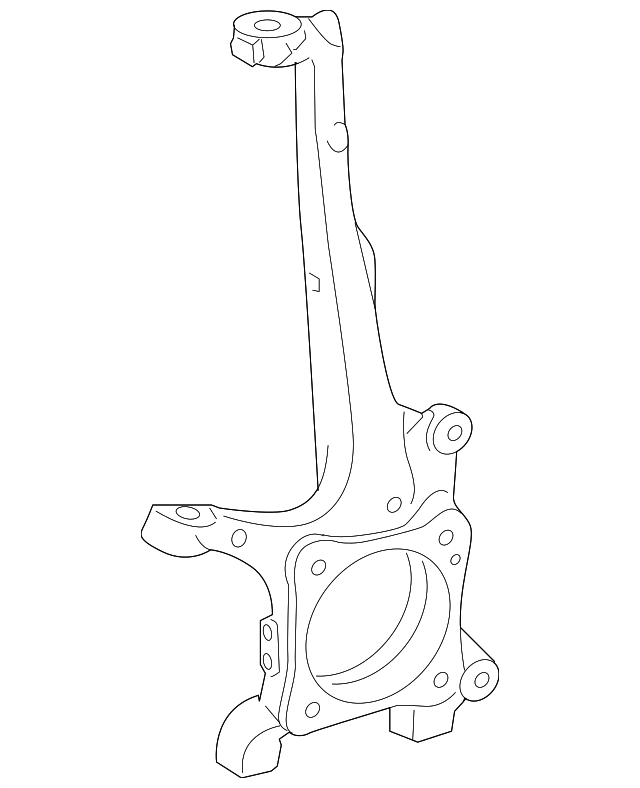 2008-2020 Lexus LX570 Steering Knuckle 43211-60190 | OEM Parts Online