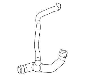 221-501-27-91 - Lower Hose 2011-2014 Mercedes-Benz | Mercedes-Benz USA ...