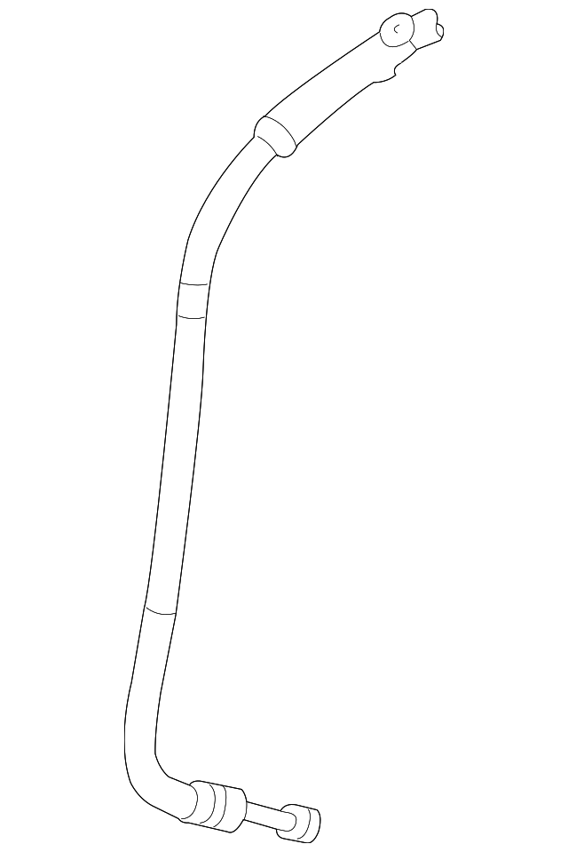 2009-2013 Mopar Power Steering Pressure Hose 68035282AF | TascaParts.com