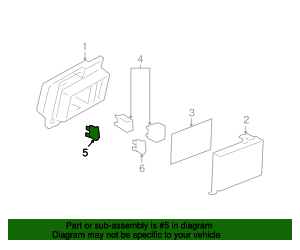 2004-2010 GM Diode Asm Body Wrg Harn Pl 22711065 | TascaParts.com