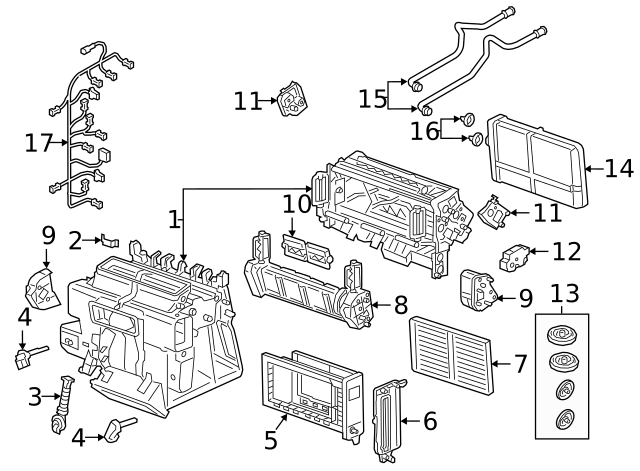 2019-2023 Audi Harness 4M1-971-569-F | Genuine Audi Parts