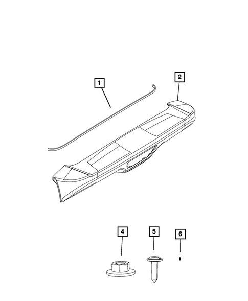 Moldings and Ornamentation for 2022 Jeep Grand Cherokee WK | My Mopar Parts
