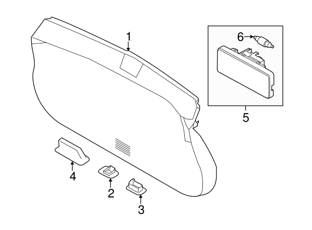 2014-2019 Nissan Rogue Lower Trim Panel 90900-4BA0B | TascaParts.com