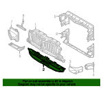 Genuine BMW 51-13-7-497-231 | Radiator Shutter Assembly | FREE Shipping ...