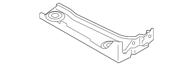 51647400118 - 2018-2020 BMW X3 Side Duct Lower Bracket (51-64-7-400-118 ...