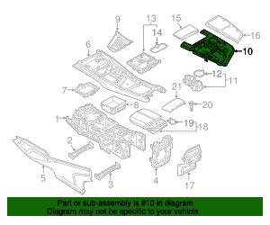 2017-2019 Audi Q7 Finish Panel 4M1-864-241-AG-MVS | Audi USA Parts