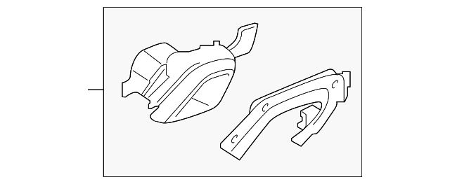 2019-2023 Ford Edge Insert - Driver's Side (LH) KT4Z-17F827-B ...