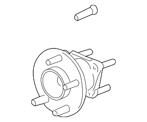 2006 GM Hub & Bearing 88967271 | QuirkParts
