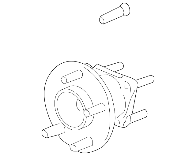 2006 GM Hub & Bearing 88967271 | QuirkParts